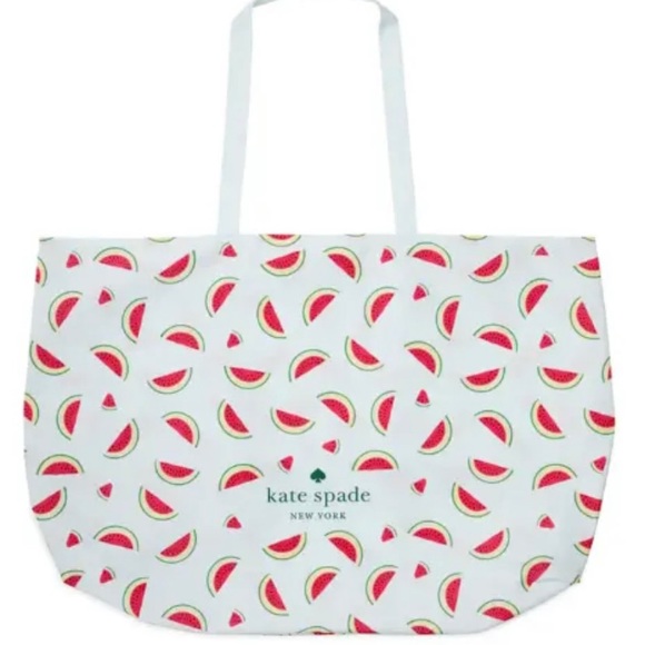 kate spade | Bags | Kate Spade Watermelon Beach Shoppers Tote Bag ...